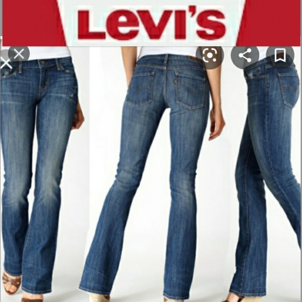 Levi's Demi Curve Classic Midrise Bootcut Jeans - Gem